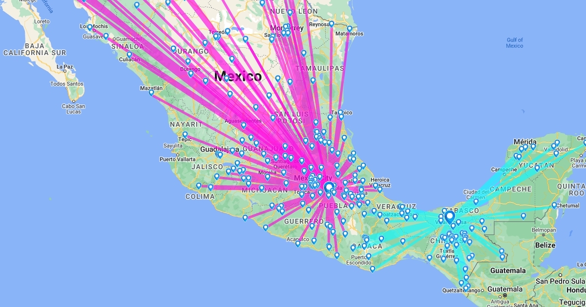 AJE PROP RUTAS : Scribble Maps