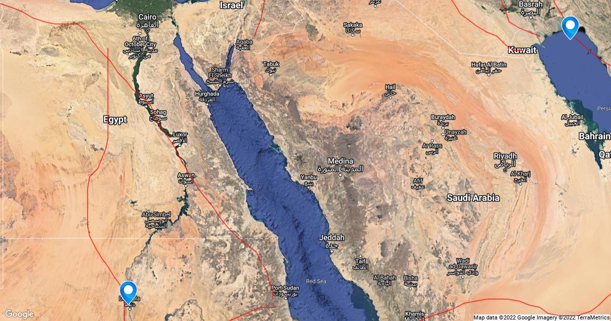 Map of Middle East : Scribble Maps