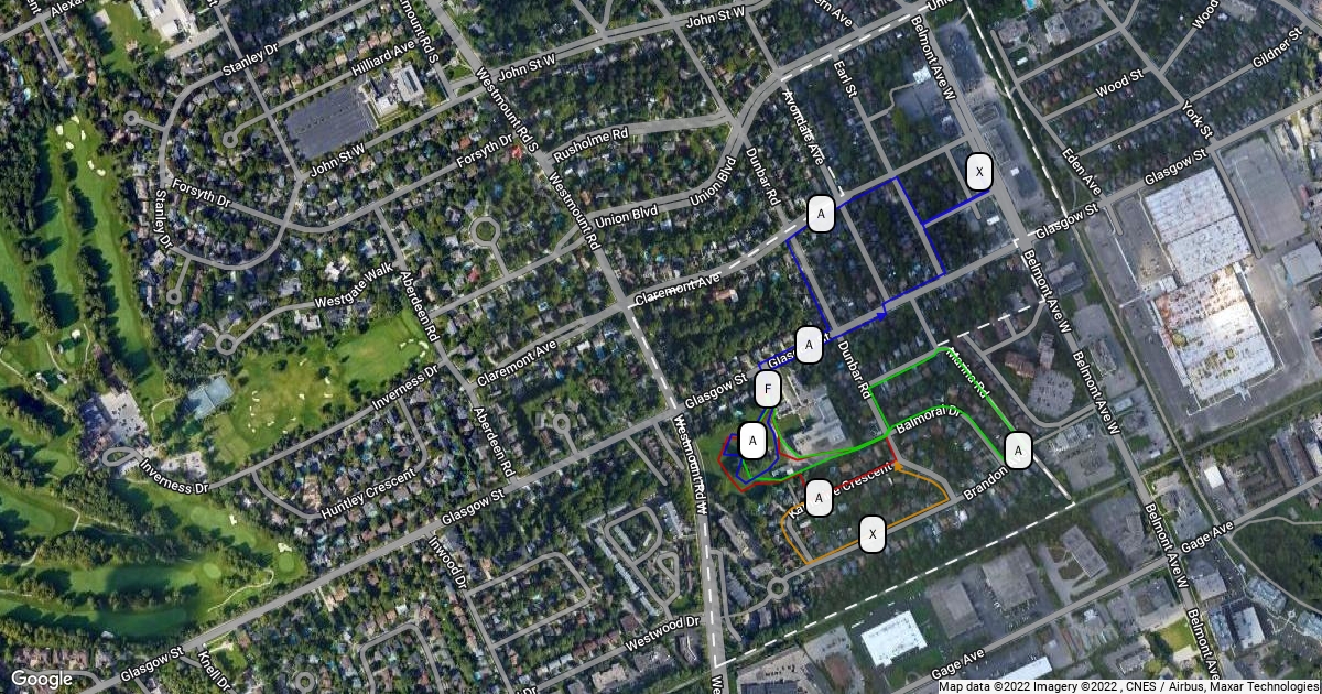 Walking Survey : Scribble Maps