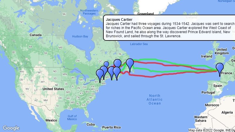 Jacques Cartier : Scribble Maps