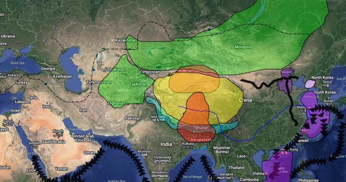 .Asia : Scribble Maps
