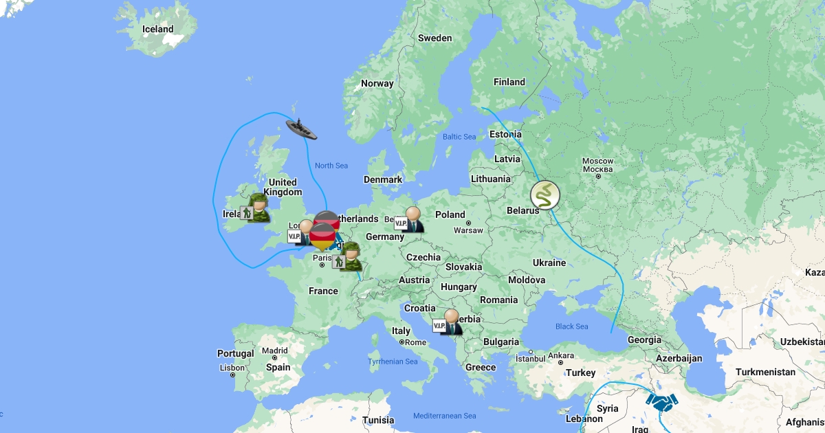 WW1 Map : Scribble Maps