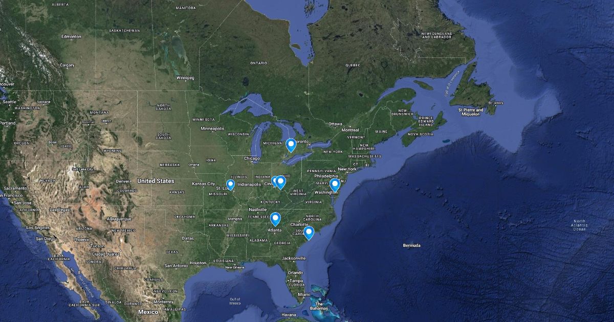underground railroad : Scribble Maps