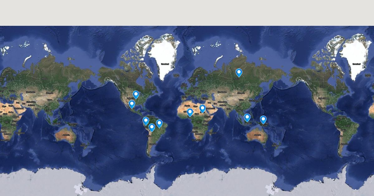 Top 10 Deforestation : Scribble Maps