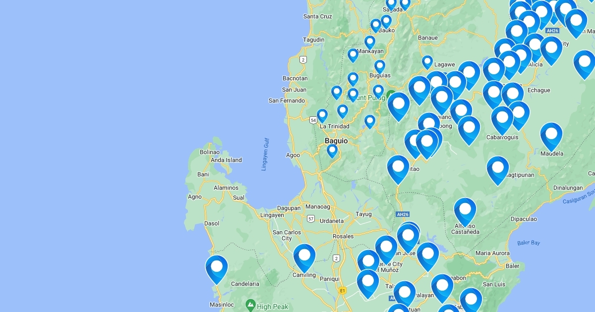 iClinicSys coverage : Scribble Maps