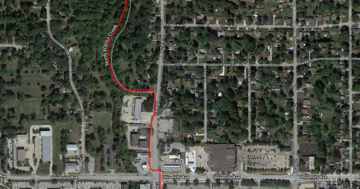 Alternate Route to Sully's : Scribble Maps