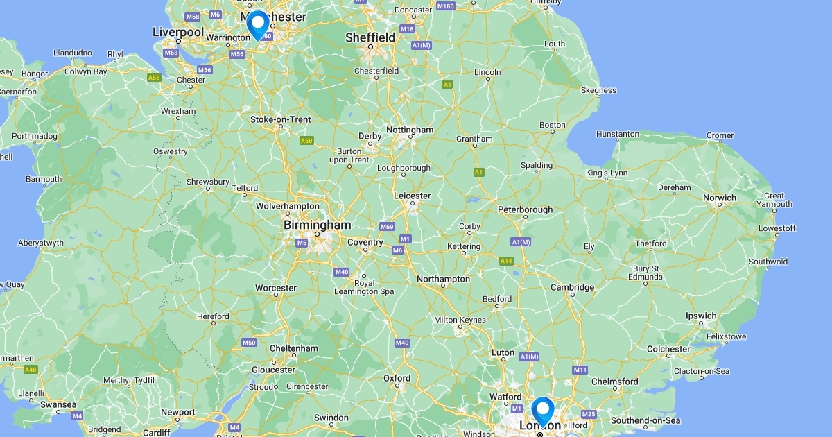 Map of Customers : Scribble Maps