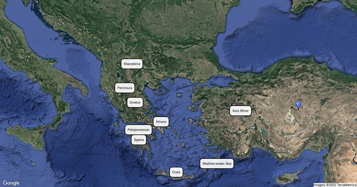 Ancient Greece : Scribble Maps