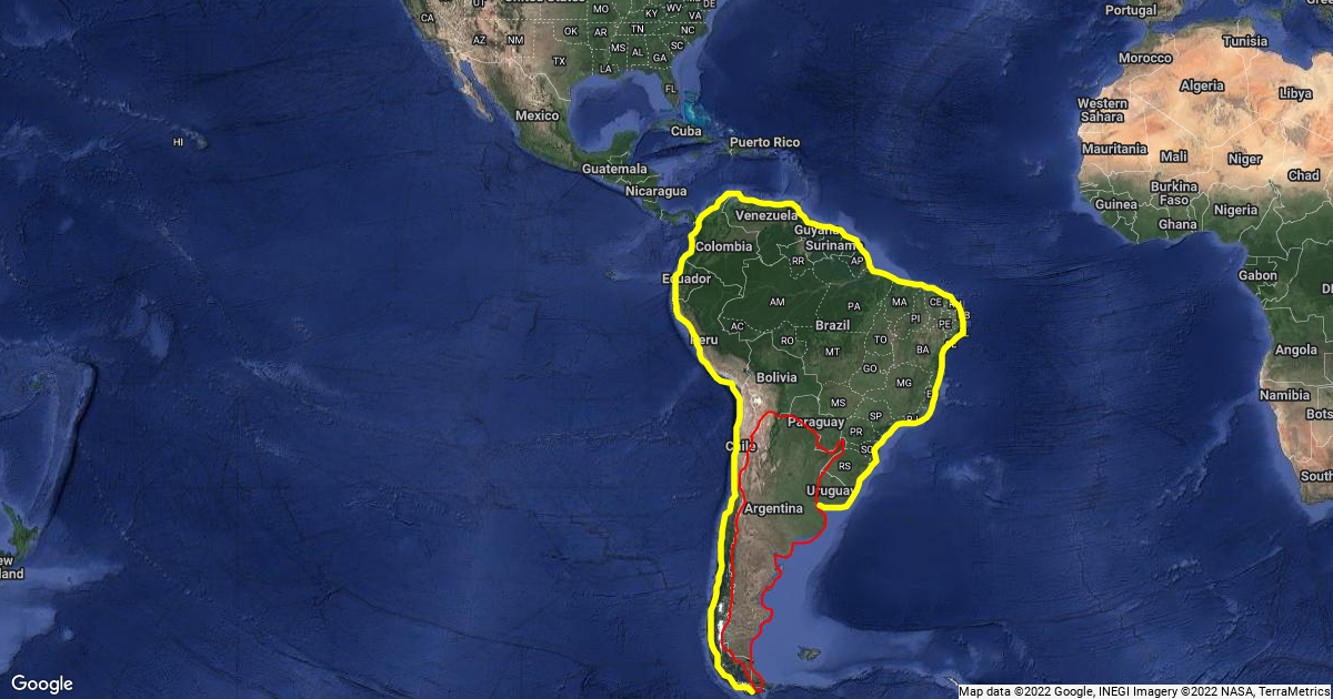 argentina map location