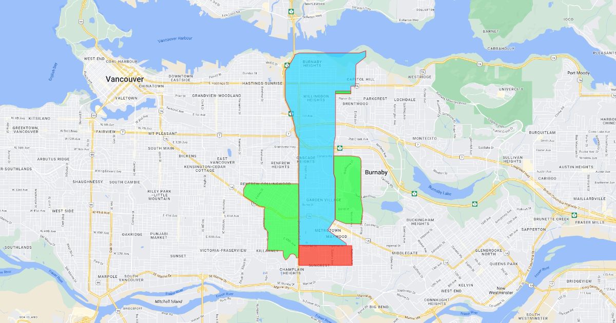 Willingdon height Territory map boundaries : Scribble Maps