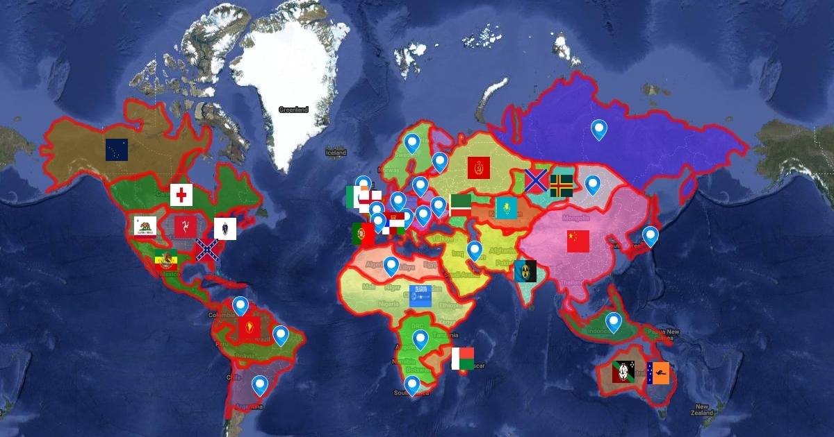 Earth 2024 : Scribble Maps