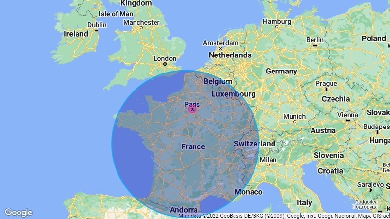Zone Chalandise : Scribble Maps