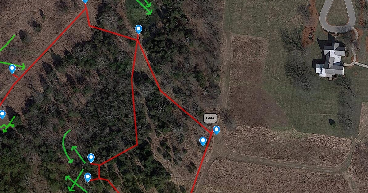 Ashbourne course : Scribble Maps