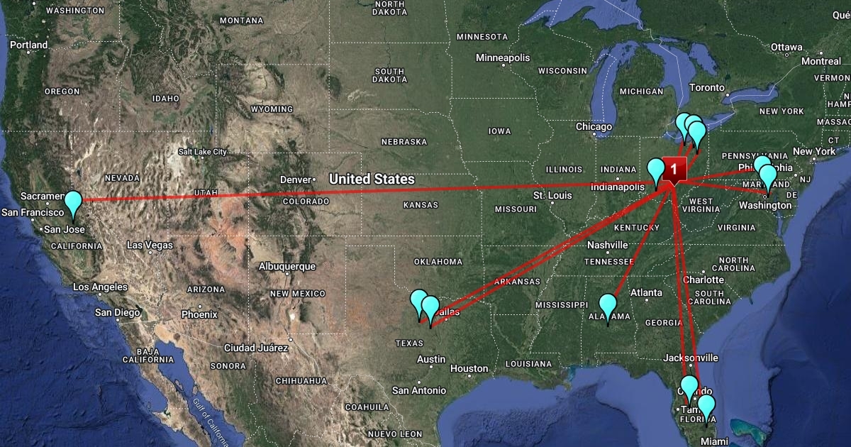 reunion map : Scribble Maps