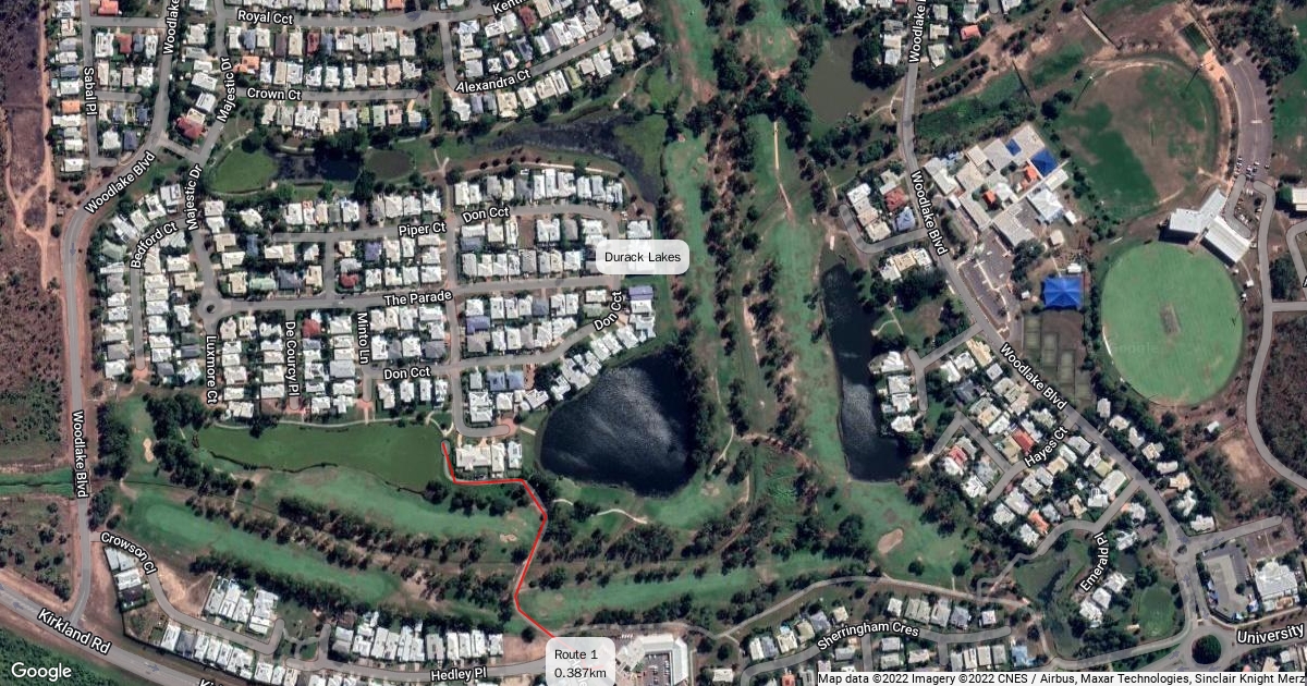 Durack Lakes : Scribble Maps