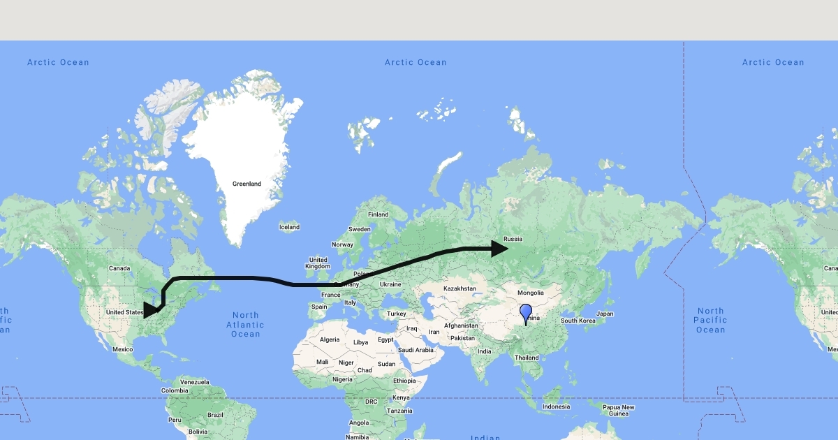 Bering bridge theory : Scribble Maps