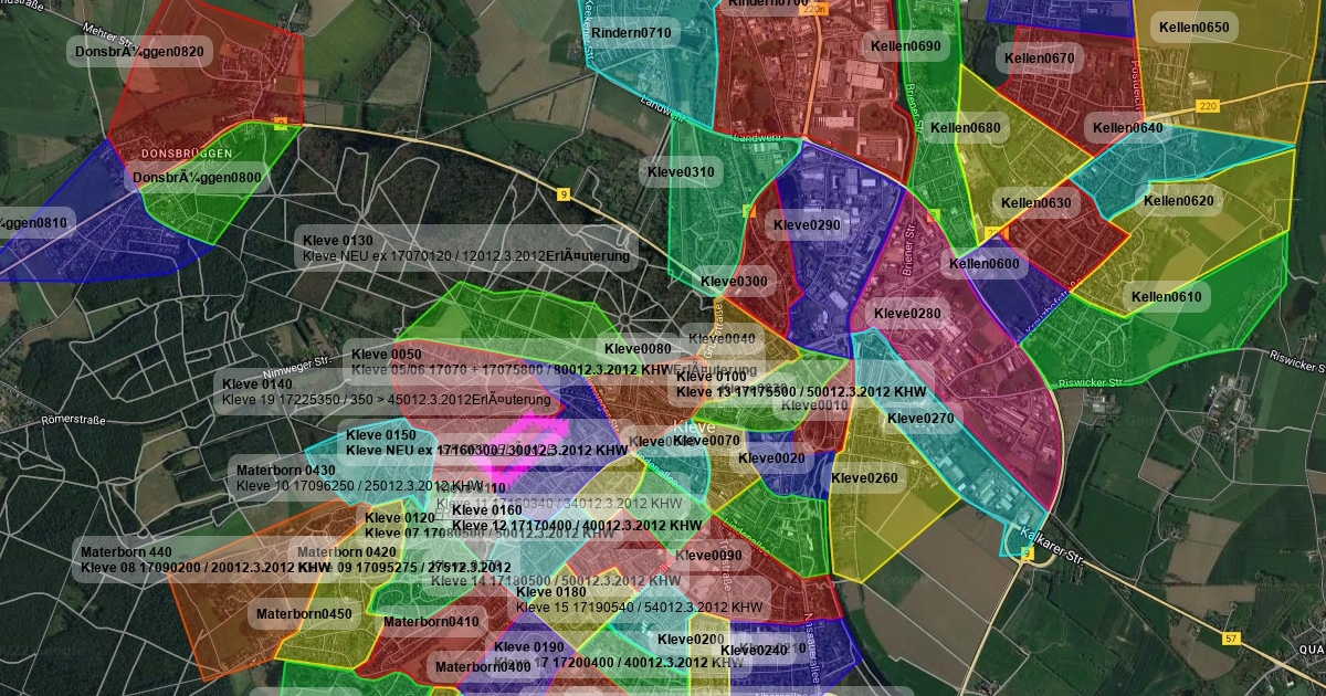 Kleve Final : Scribble Maps