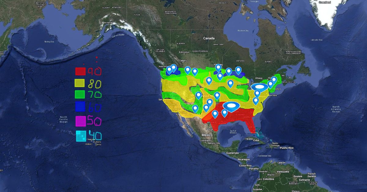 Jayden Franklin's Weather Map : Scribble Maps