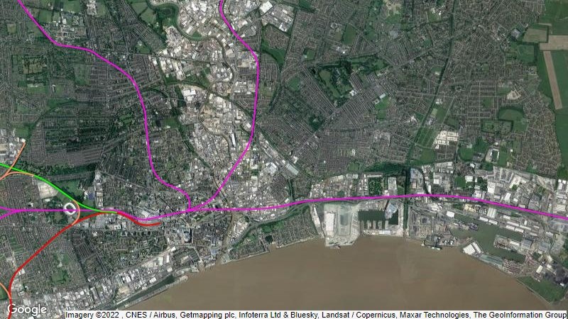 British rail map : Scribble Maps