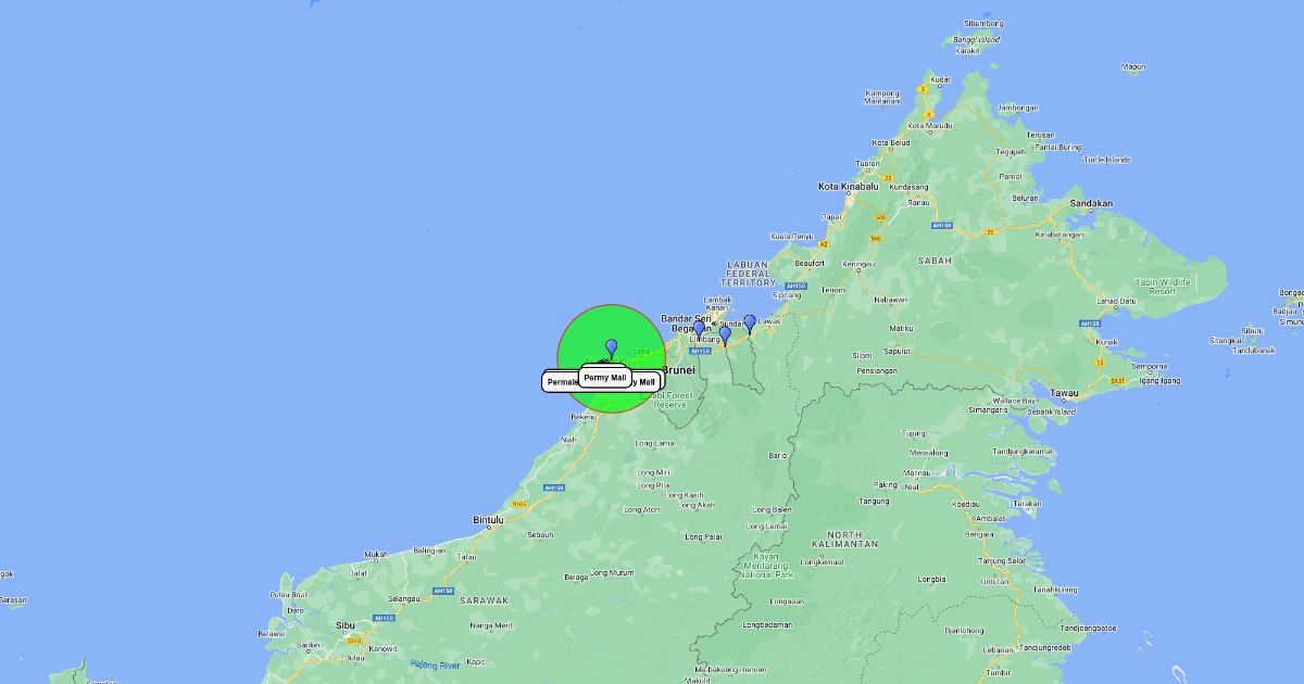 Brunei-Sarawak : Scribble Maps