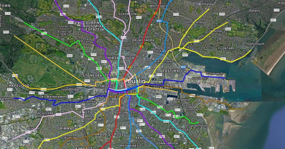 Bus Map2 : Scribble Maps