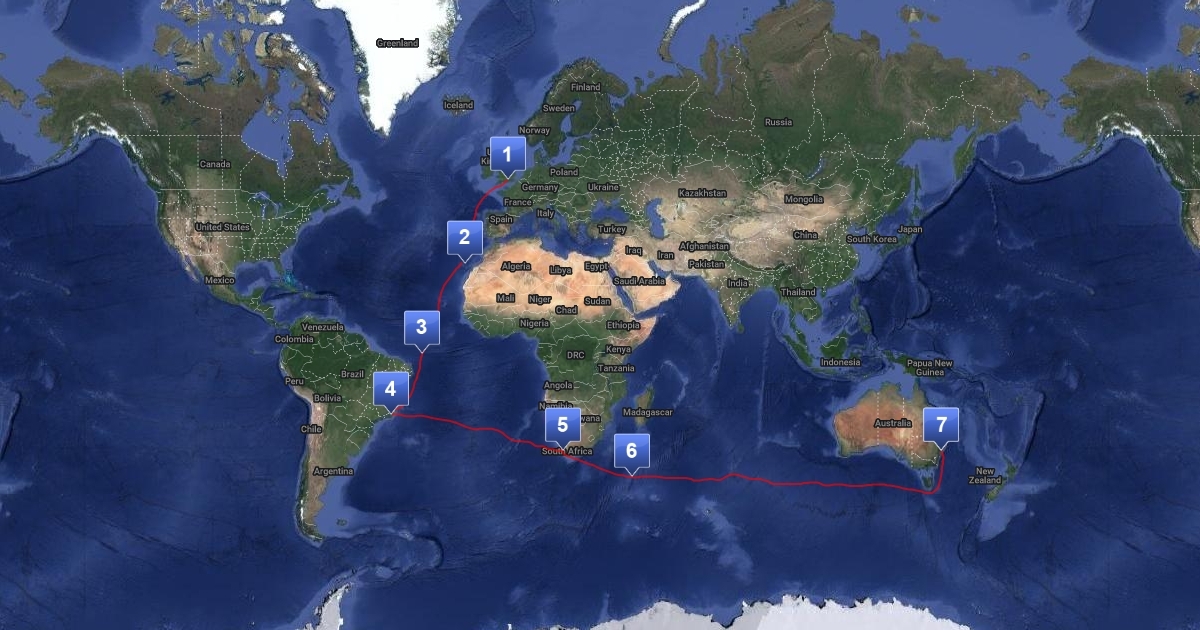 First Fleet : Scribble Maps