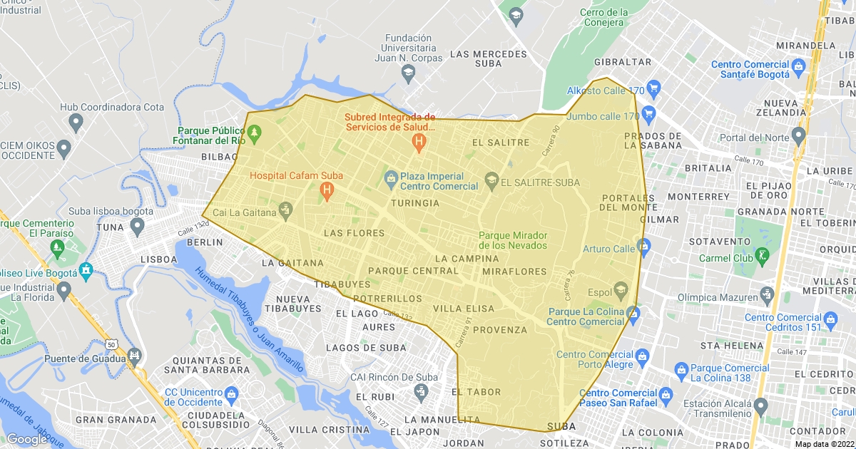 Nuestra Cobertura : Scribble Maps