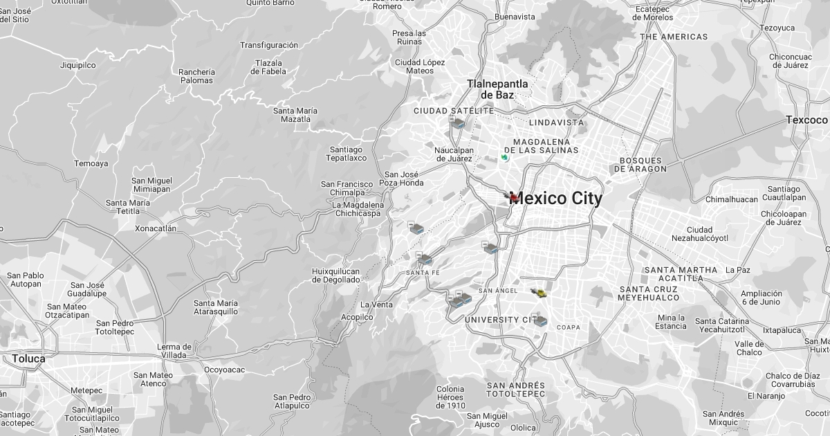 ZONAS CEDIS LOGISTRAP : Scribble Maps