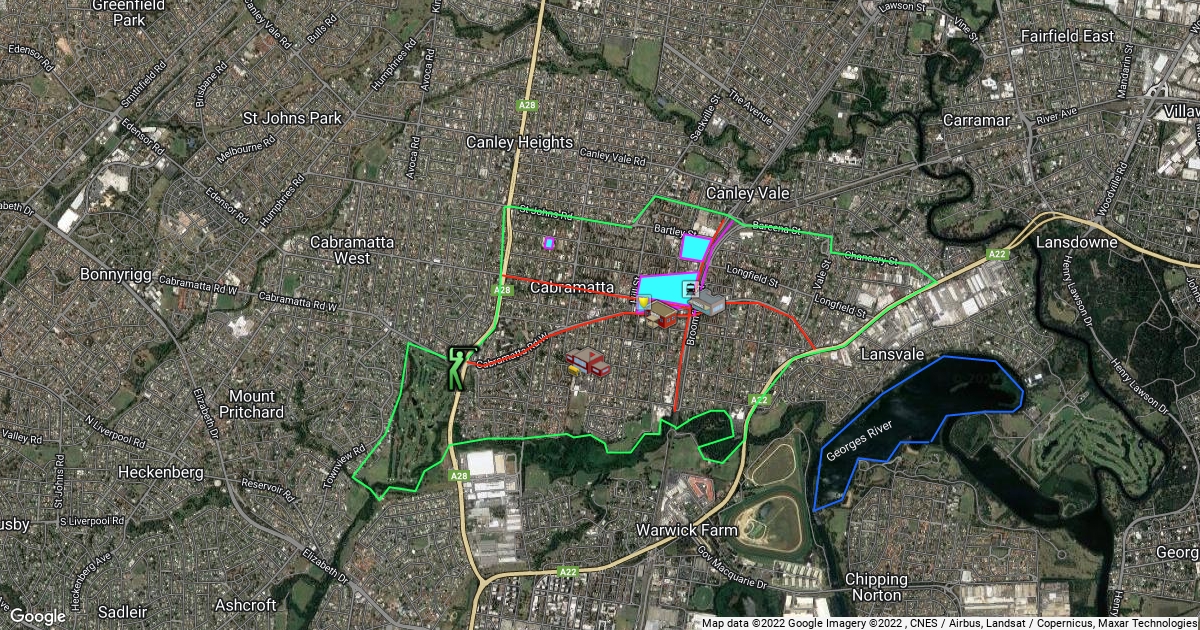 Grace Carter Cabramatta Map : Scribble Maps