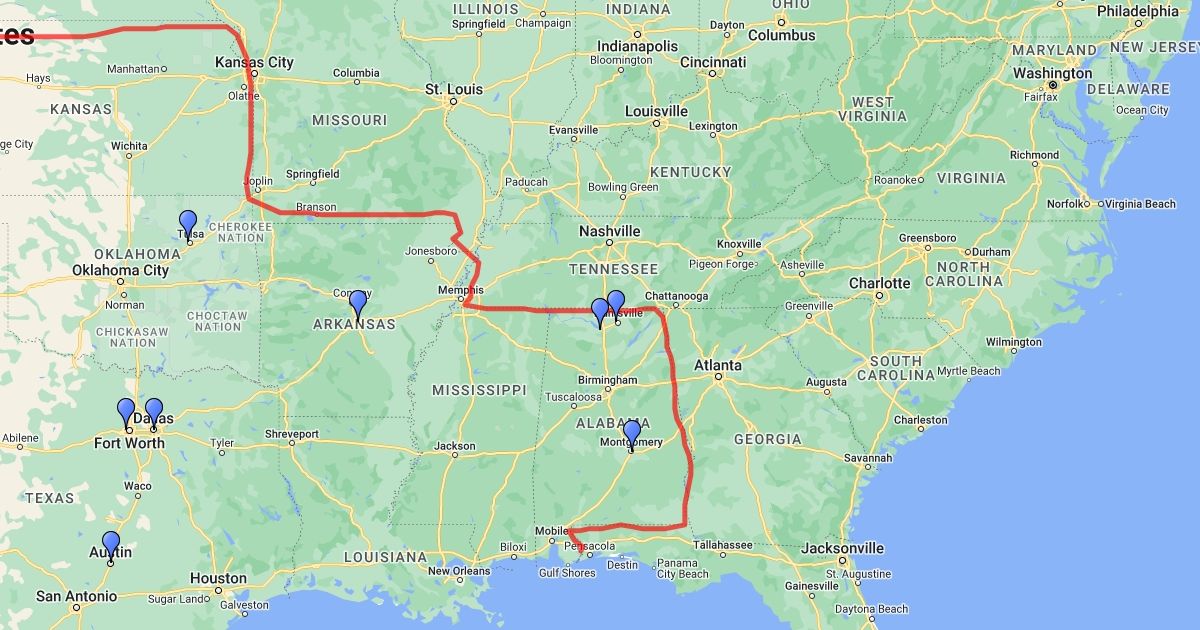 Carl's map : Scribble Maps