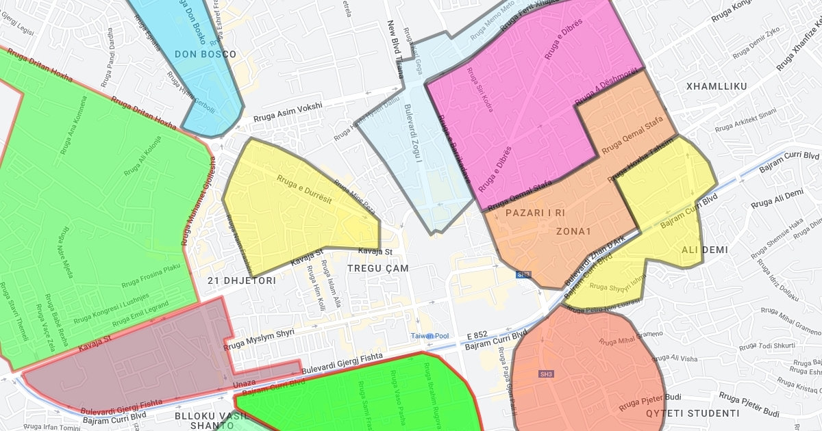 Carrefour Map : Scribble Maps