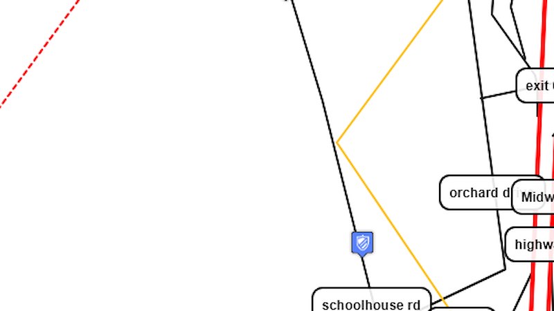 castleton-midway map (fictional) : Scribble Maps