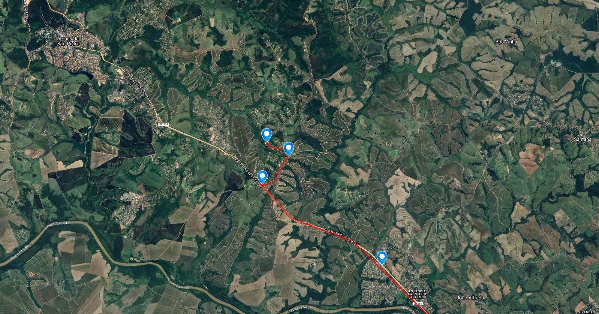 Mapa Chacara : Scribble Maps