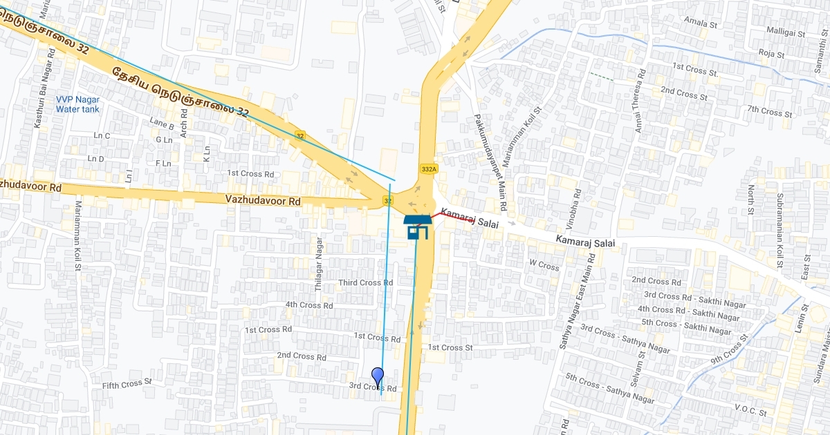 Road map : Scribble Maps