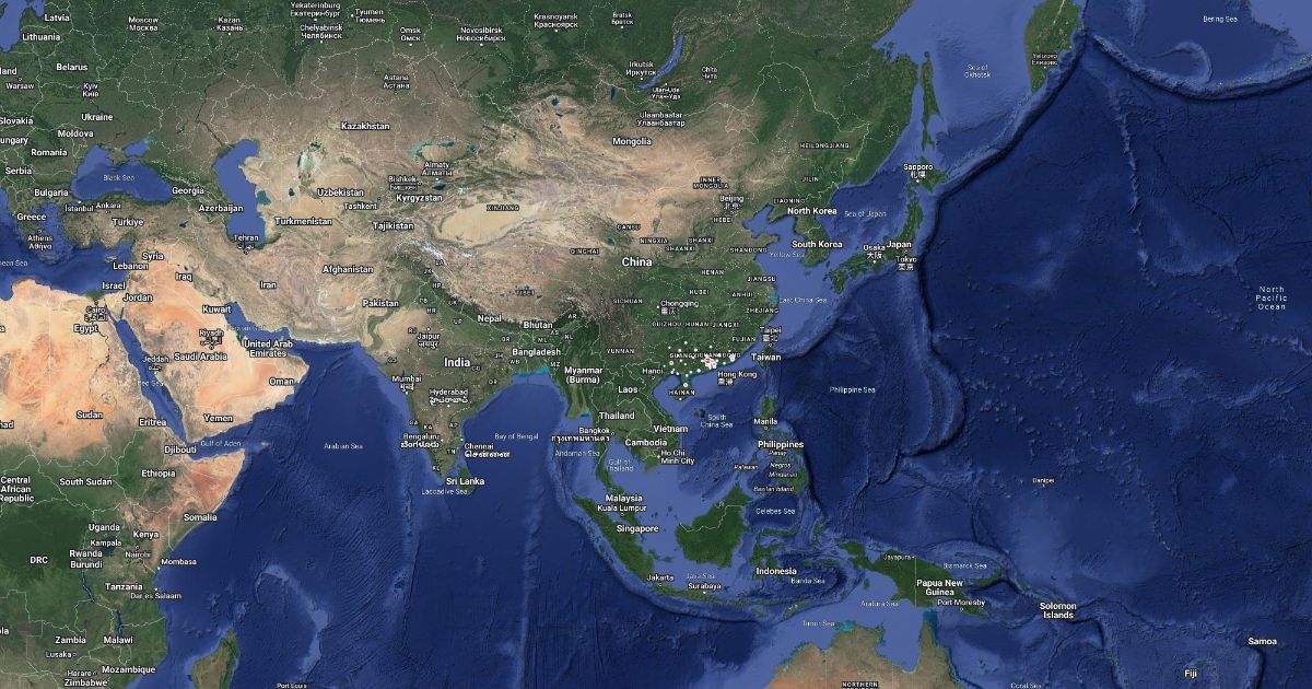 Largest Cities in China : Scribble Maps