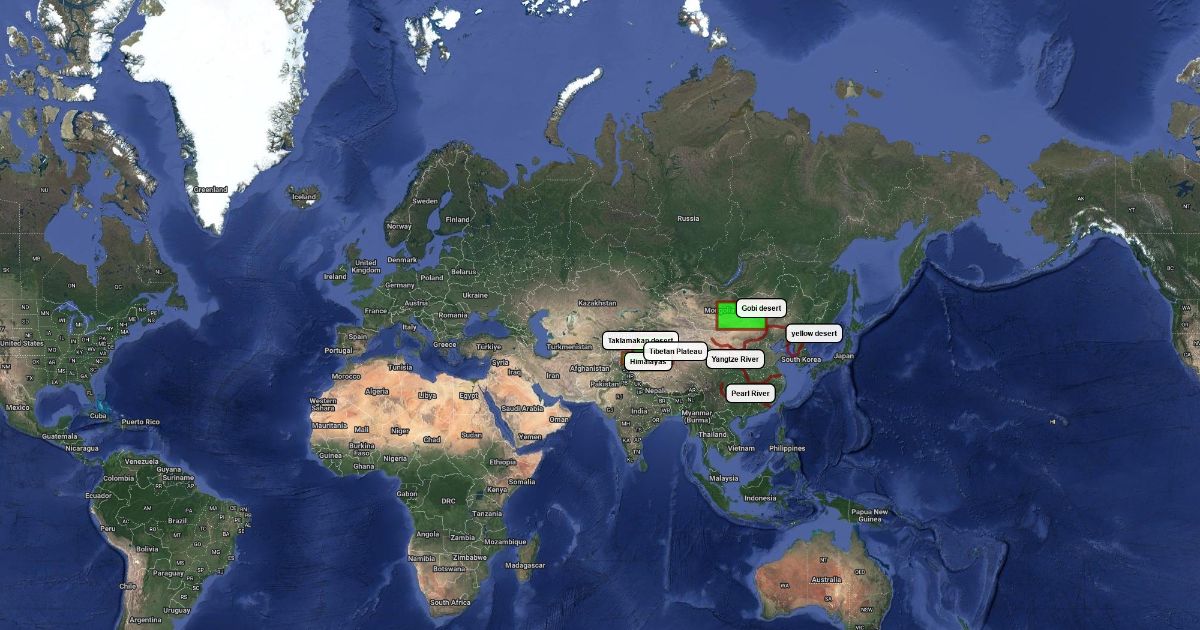 China map : Scribble Maps