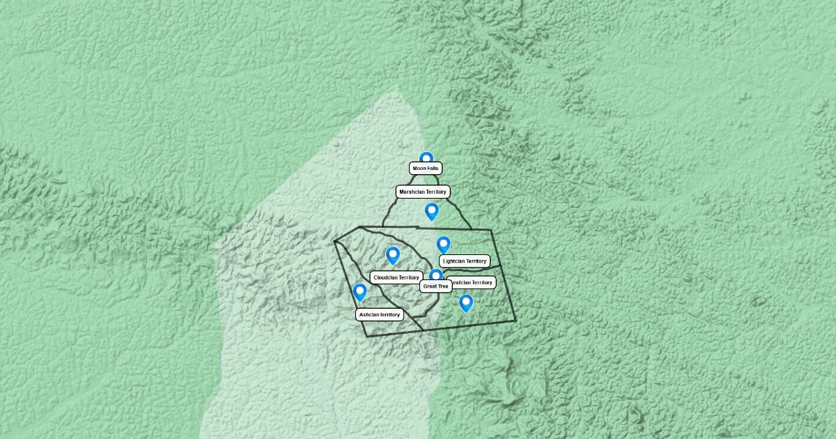 Choose Your Destiny Territory Map : Scribble Maps