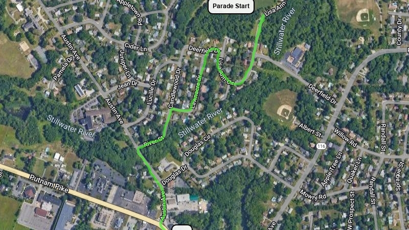 Christmas Parade : Scribble Maps