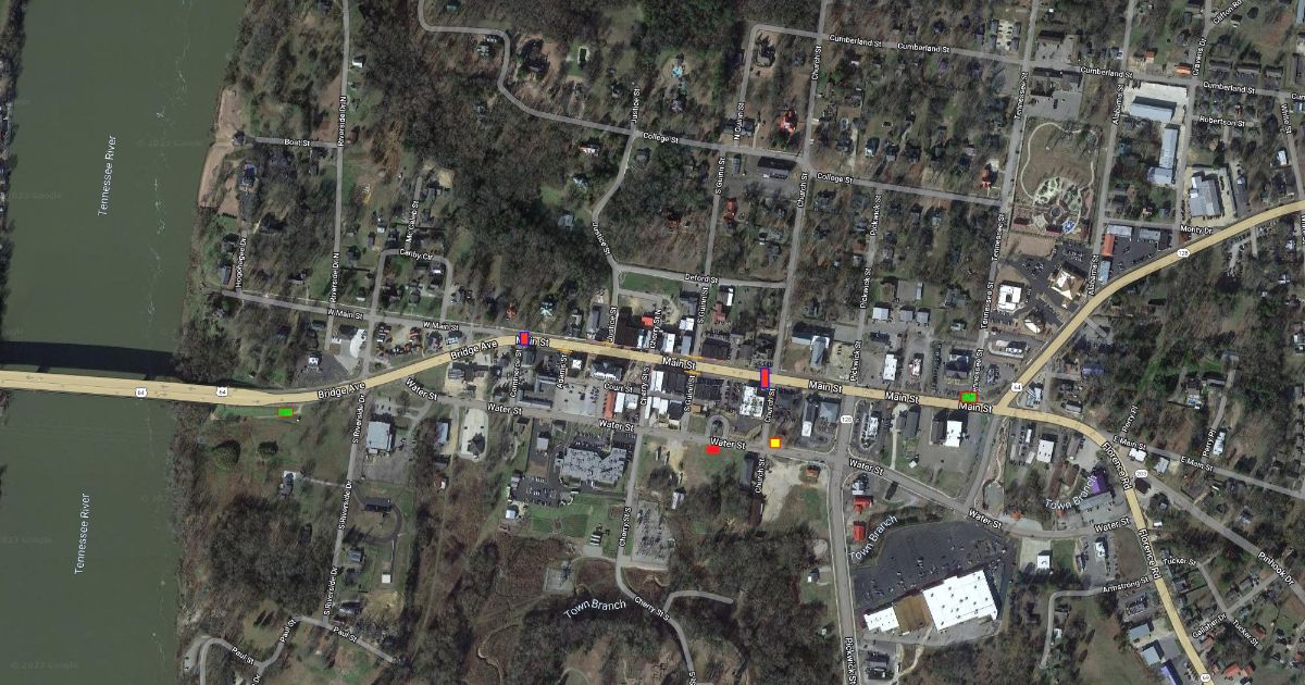 Christmas on Main : Scribble Maps