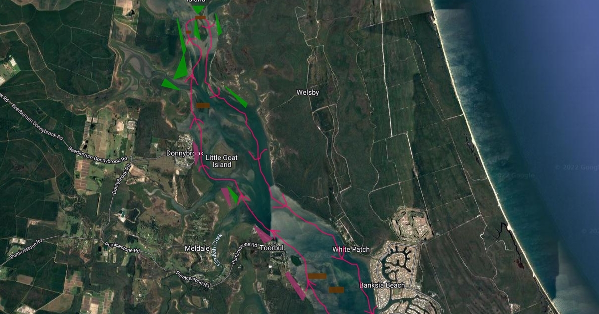 Pumicestone Passage : Scribble Maps