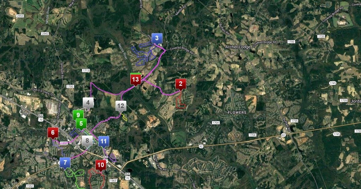 Clayton Parade 4/18/20 : Scribble Maps