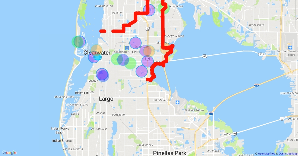 Clearwater Cultural Map : Scribble Maps