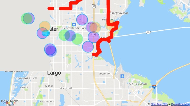 Clearwater Cultural Map : Scribble Maps
