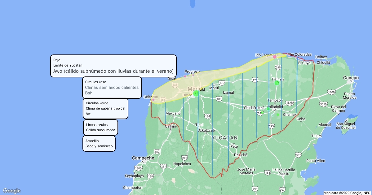 Clima Yuc : Scribble Maps