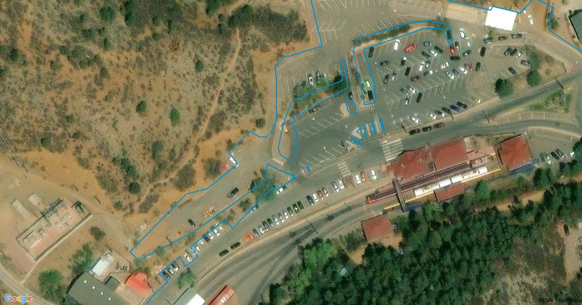Cog Railway Parking Lot : Scribble Maps