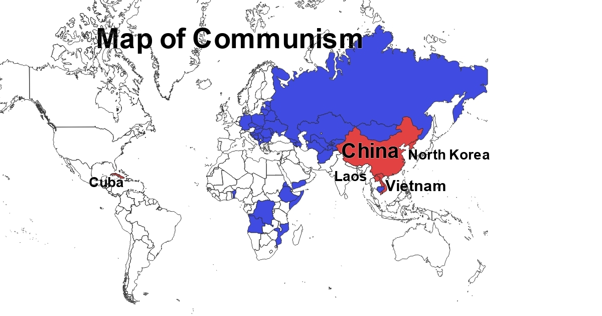 Fall Of Communism Map