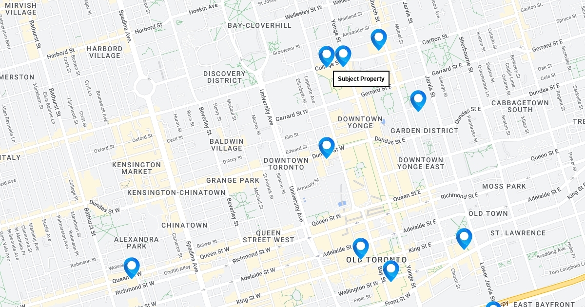 Downtown Grocery Stores : Scribble Maps