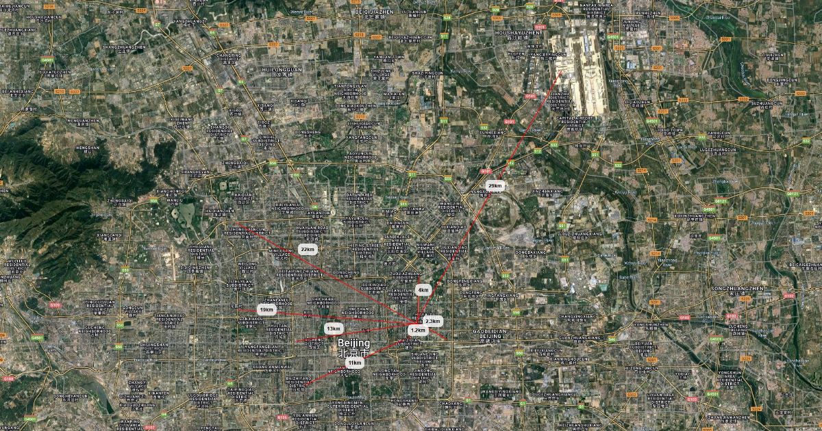 Map of Beijing : Scribble Maps