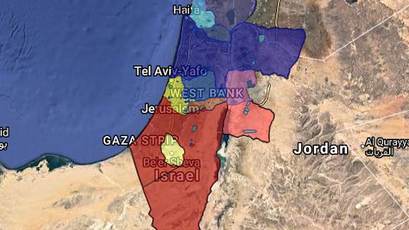 Tribe provinces Israel : Scribble Maps