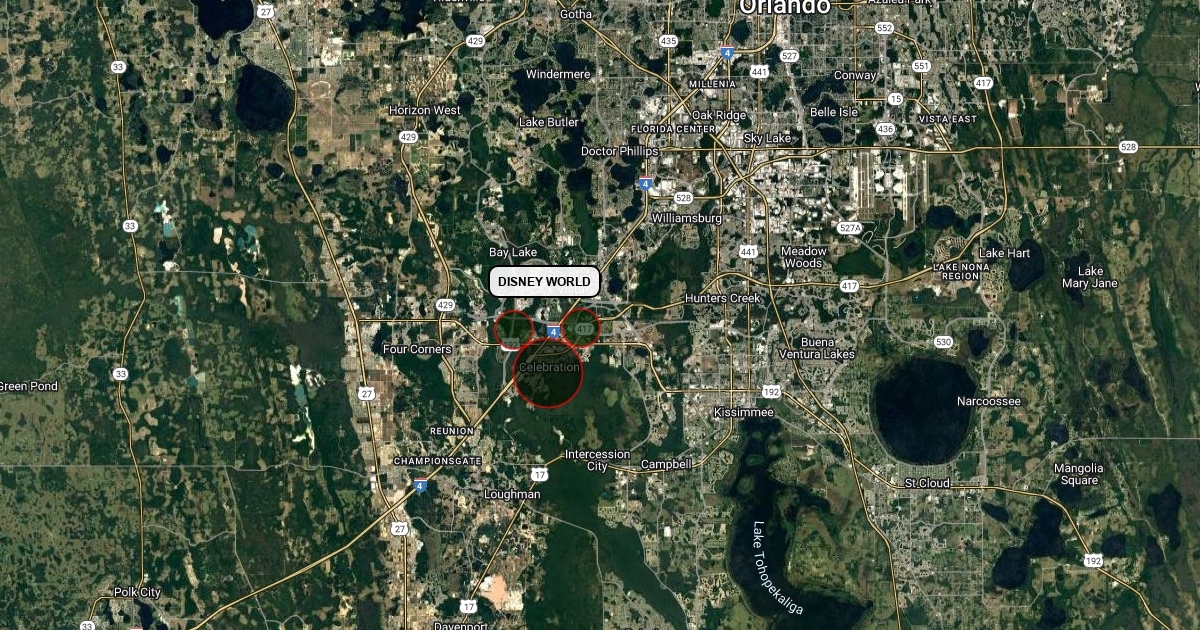 Disney : Scribble Maps